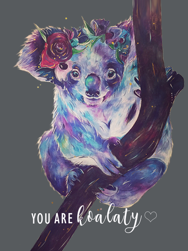 Koala Greeting Cards | You are Koalaty | Habeebee Designs